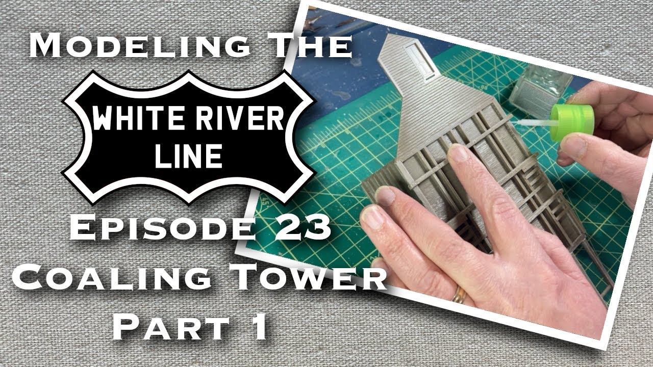Building a Coaling Tower for a Model Railroad Part 1 - YouTube
