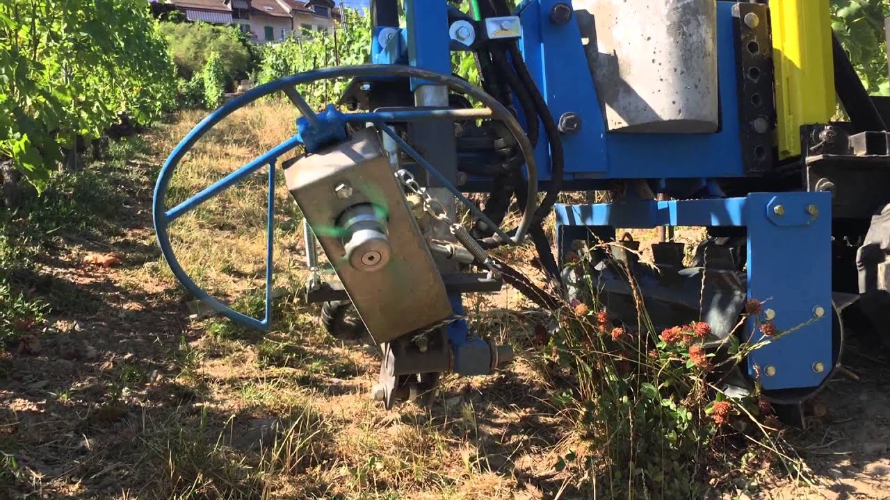 Tondeuse à fil intercep hydraulique pour terrasses sur rolofaca en ...