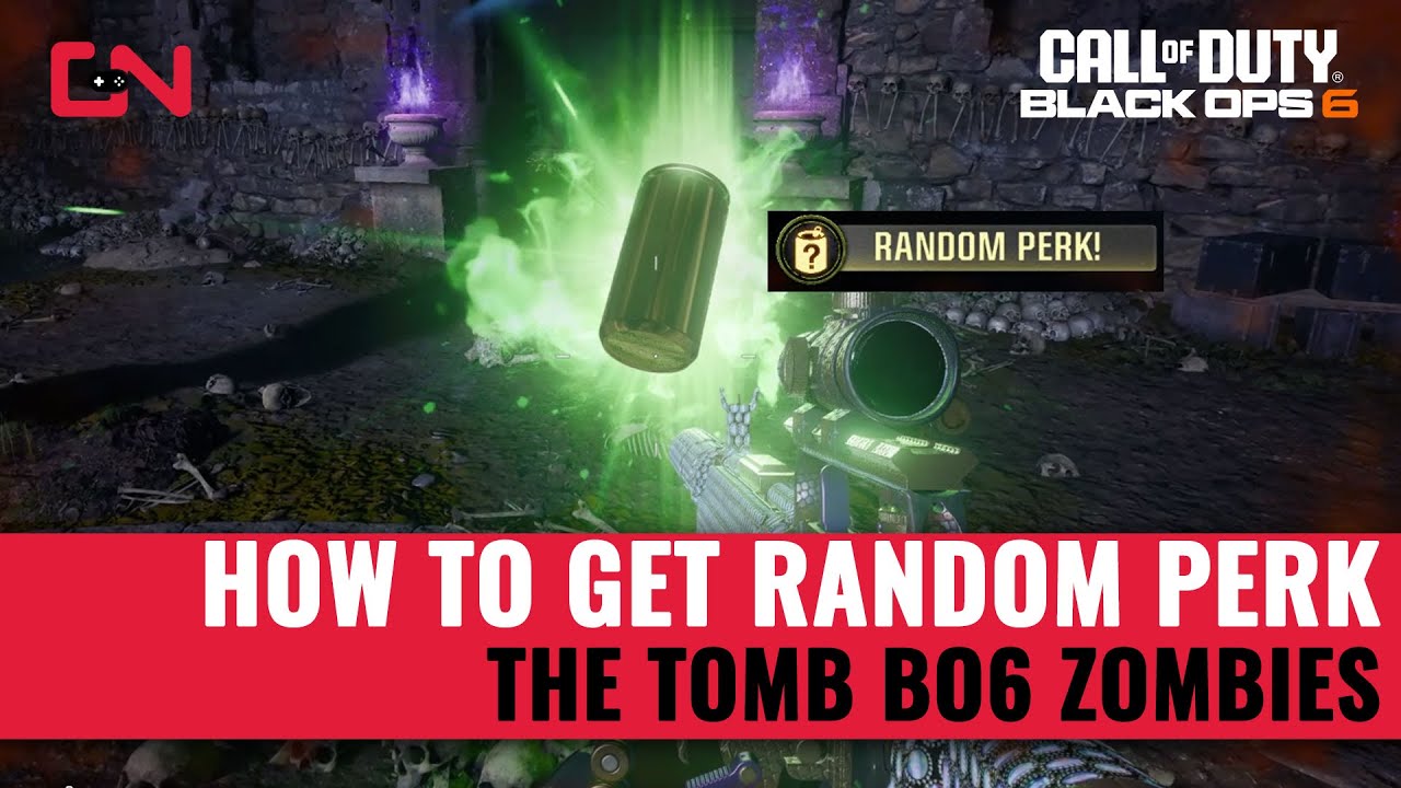 How to get Random Perk in the Tomb BO6 Zombies - YouTube