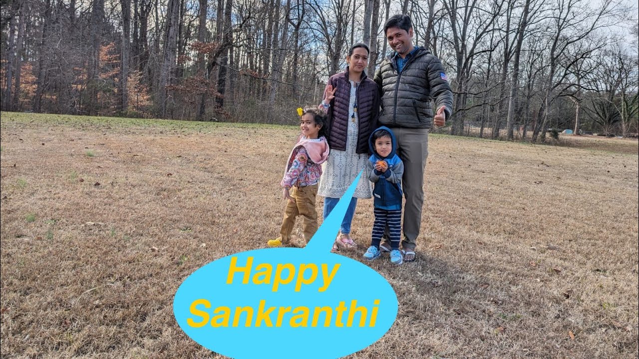 Bhogi celebrations in Charlotte @ManaChokiPannu #vamika #panvith # ...
