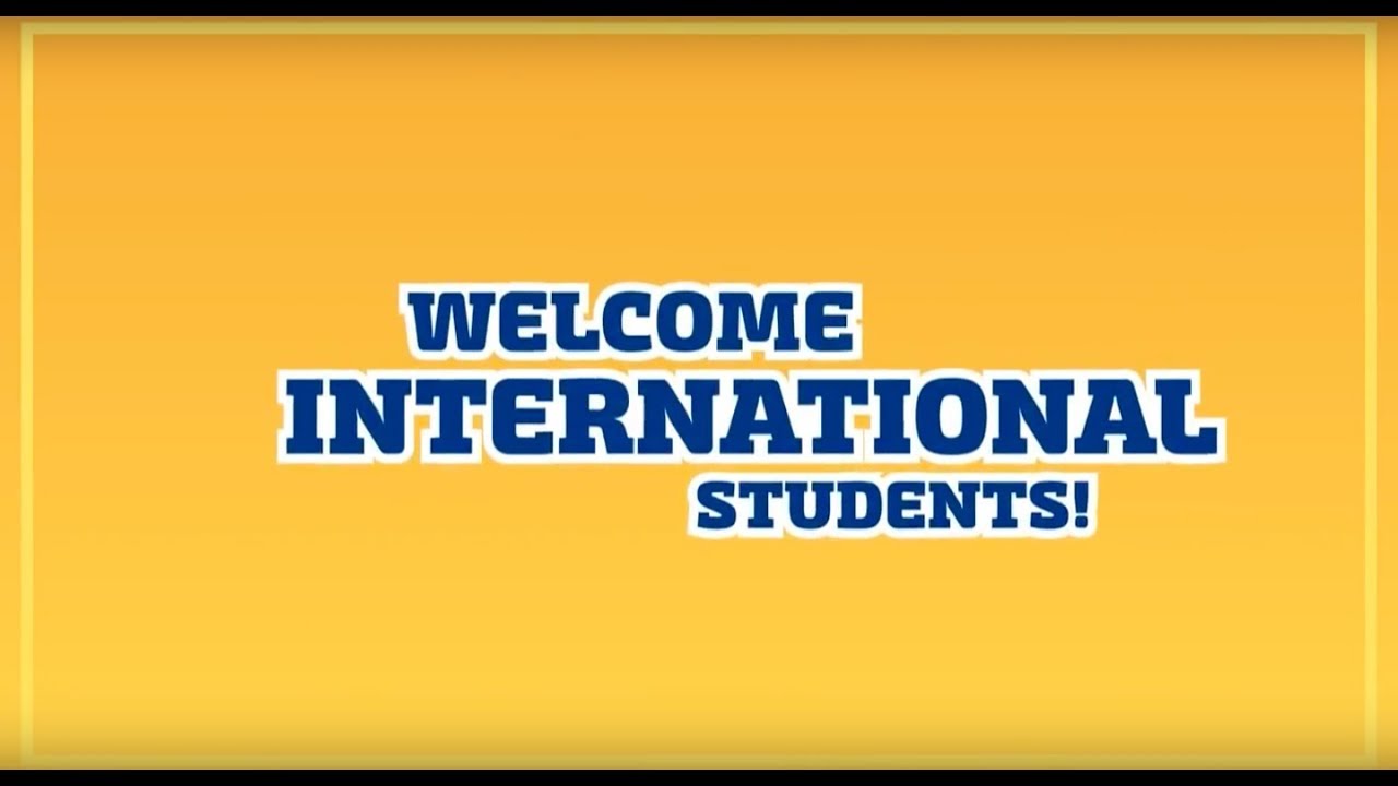 Welcome International Students! - YouTube