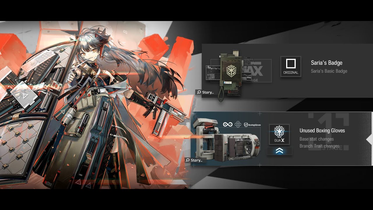 Arknights / Operator Module Story / Saria / Unused Boxing Gloves - YouTube