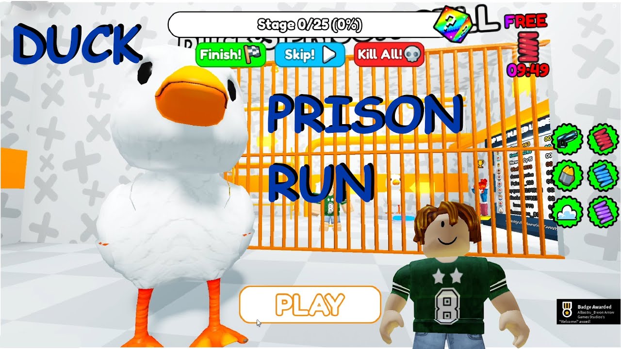 Roblox - Duck Prison Run - YouTube