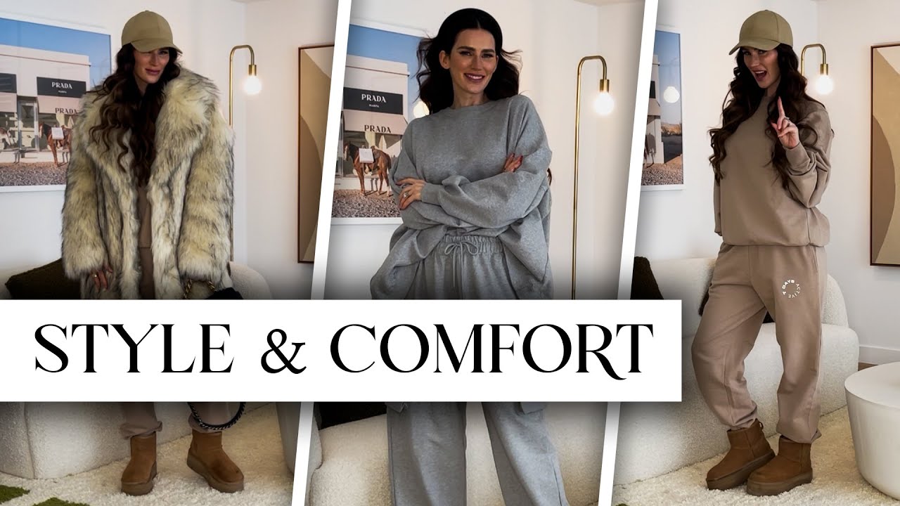 How to Style Comfortable and Chic | 3 Outfits I LOVE! - YouTube