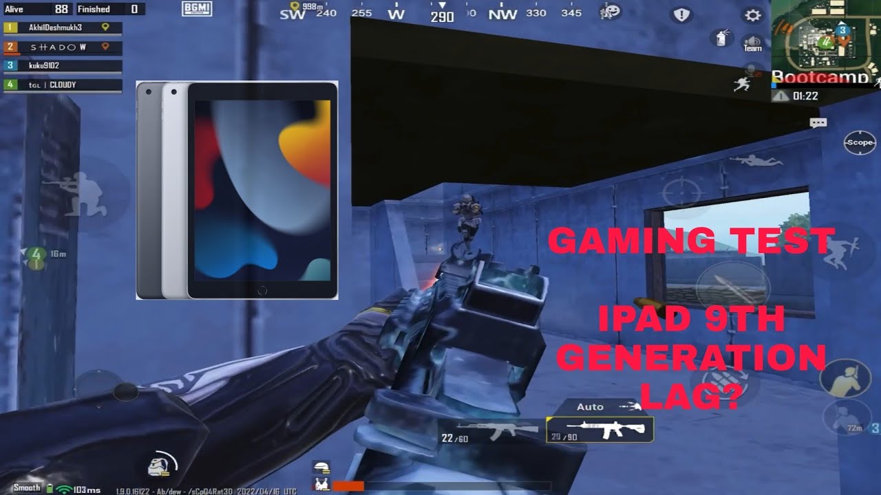 Ipad 9th Generation gaming test with voiceover 🔥 - YouTube