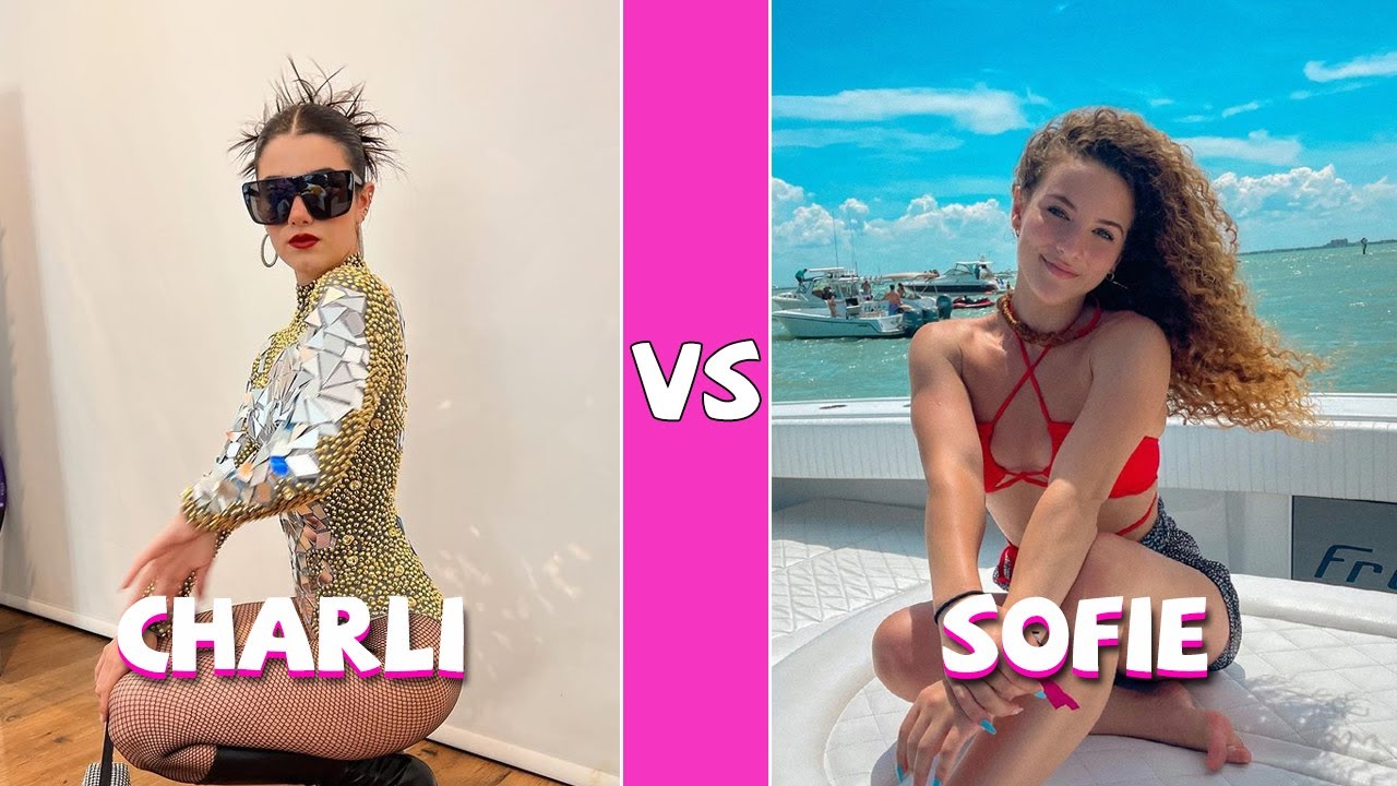Charli D’amelio Vs Sofie Dossi TikTok Dances Compilation - YouTube