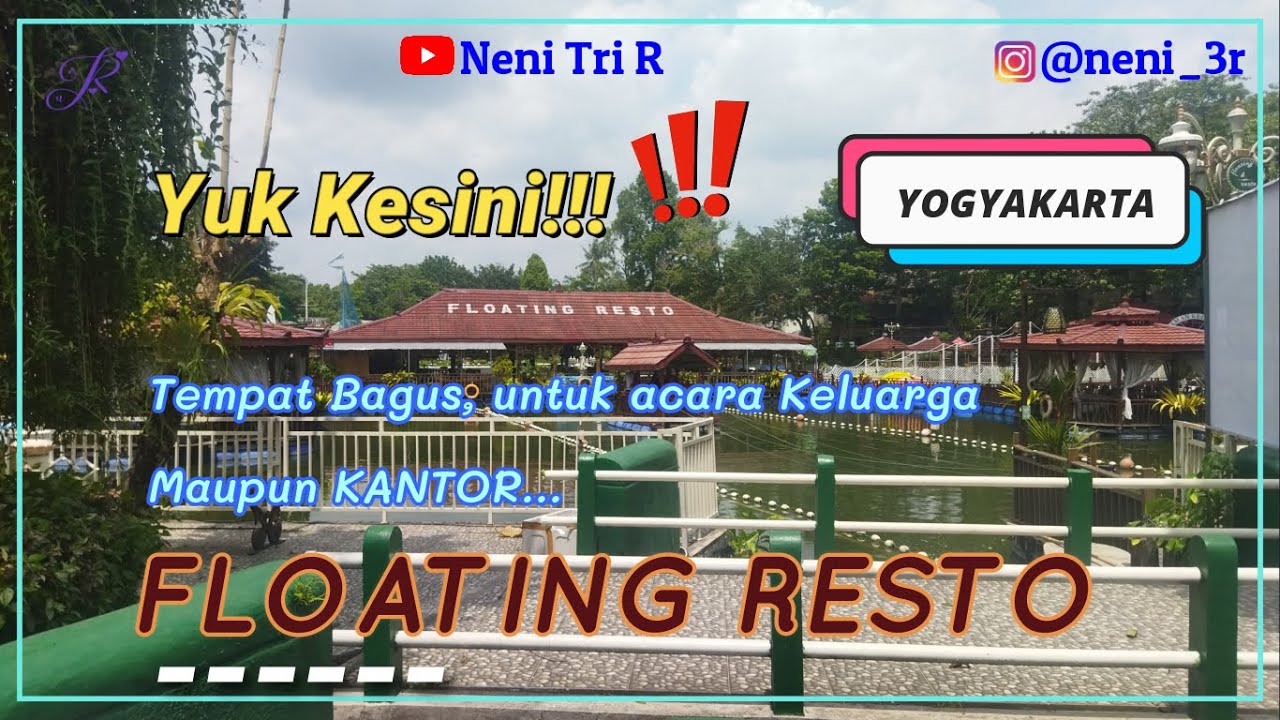 Floating Resto Yogyakarta 😊 || Resto Apung baru di Yogyakarta - Yuk ...