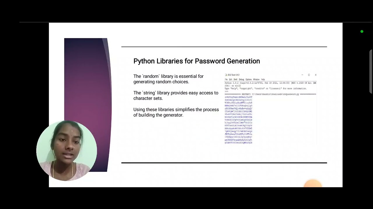 python code password generator - YouTube