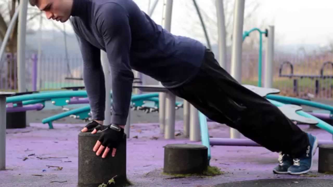 Variation Push Up Tricep Street Workout - YouTube