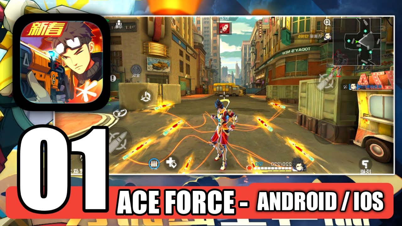 Ace Force (Ace Fighter) - Gameplay Android e iOS - Tutorial Parte 1 ...
