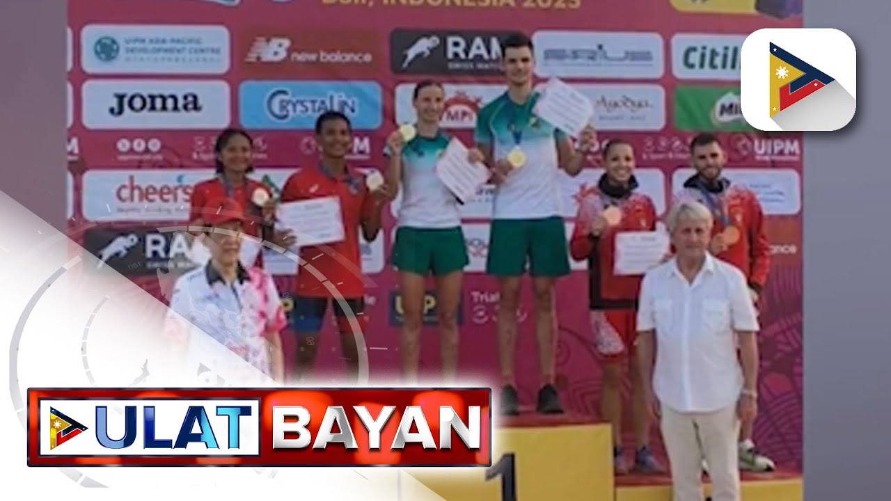 Samuel German at Shyra Mae Aranzado, naibulsa ang silver medal sa UIPM ...