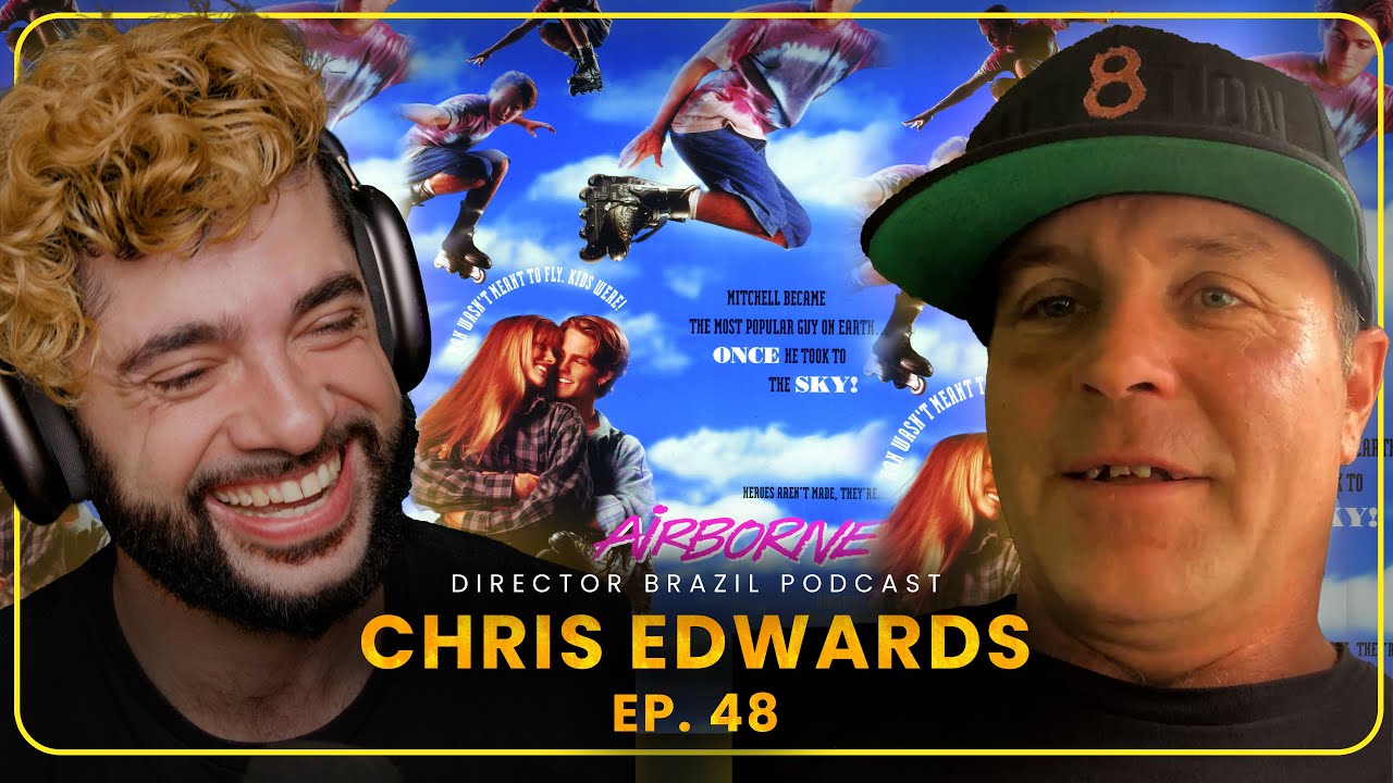 THE FIRST GRIND EVER on SKATES with Chris Edwards | Director Brazil ...