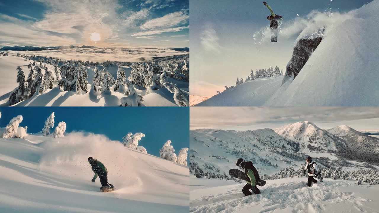 WELCOME BACK // 2024 // Early Season Snowboarding at Eaglecrest in ...