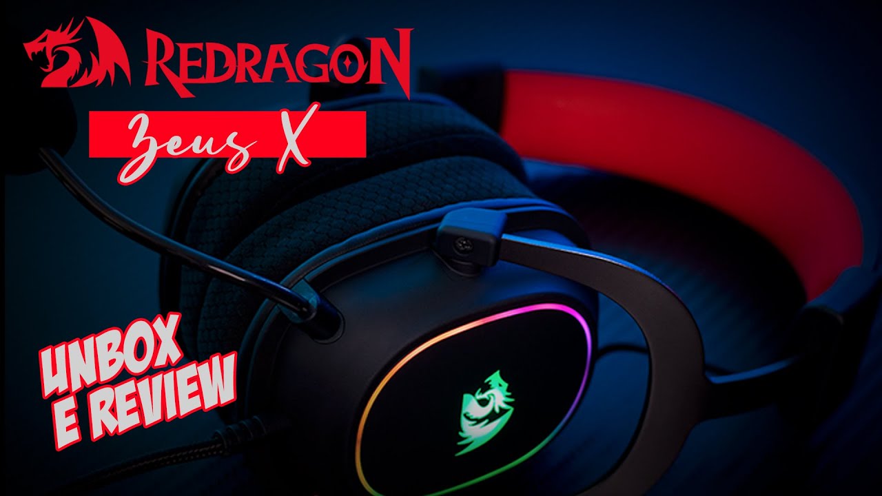 HEADSET REDRAGON ZEUS X - VALE A PENA? UNBOX E REVIEW (4K) - YouTube