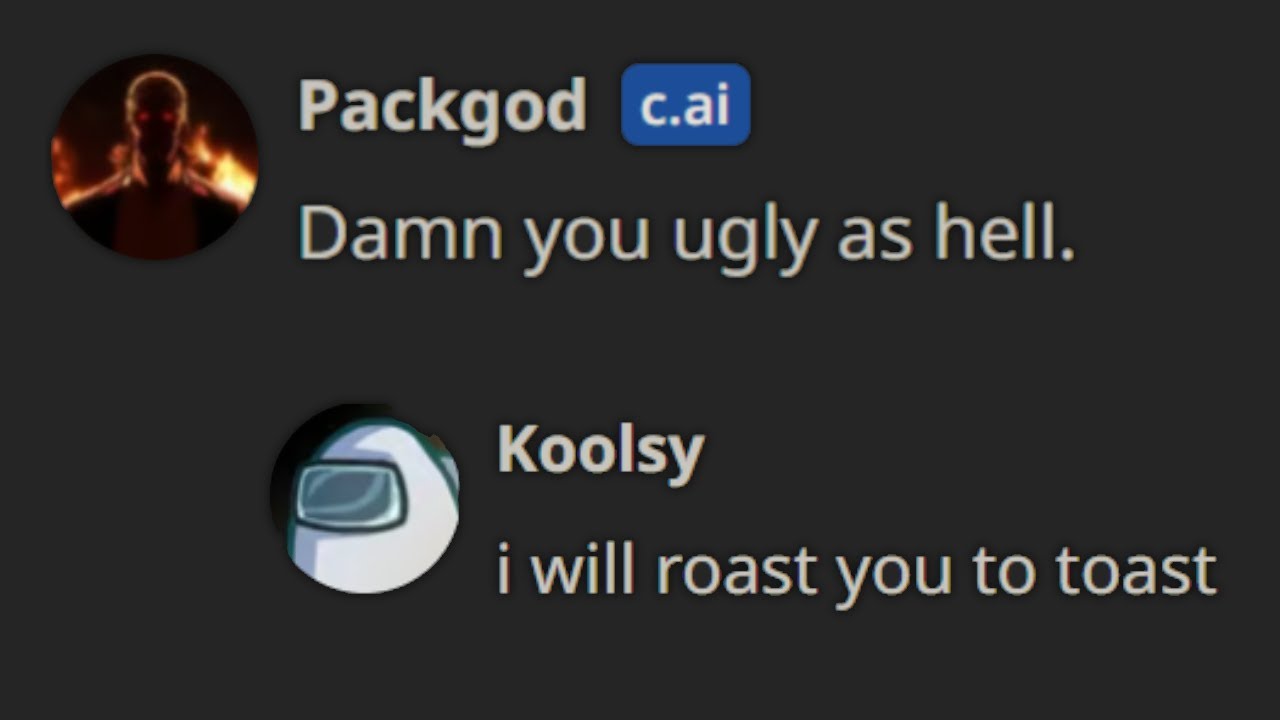I Got Roasted By Packgod Character Ai Youtube