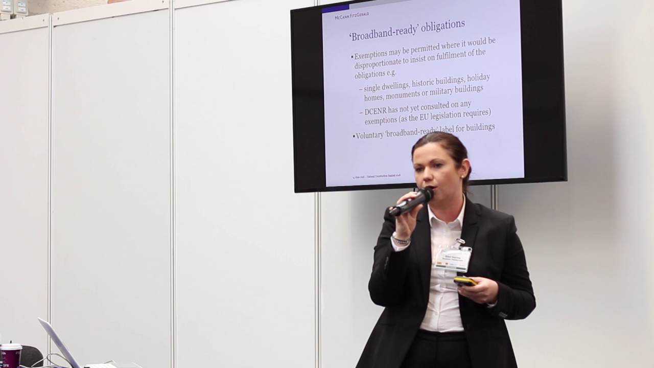 Edel Hartog - McCann Fitzgerald - National Construction Summit 2016 ...