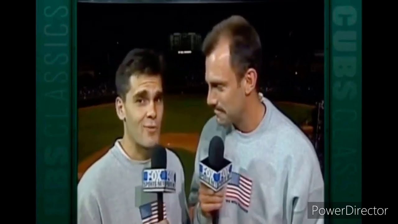 FOX Sports Net Opens Chicago Cubs Baseball ( September 2001 ) - YouTube