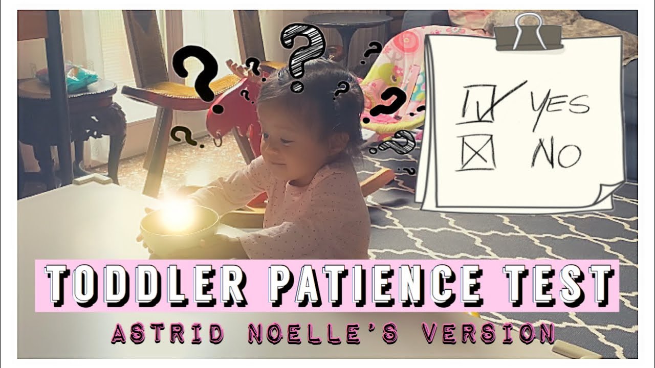 TODDLER PATIENCE TEST | SNACK CHALLENGE || Czybben Haven - YouTube
