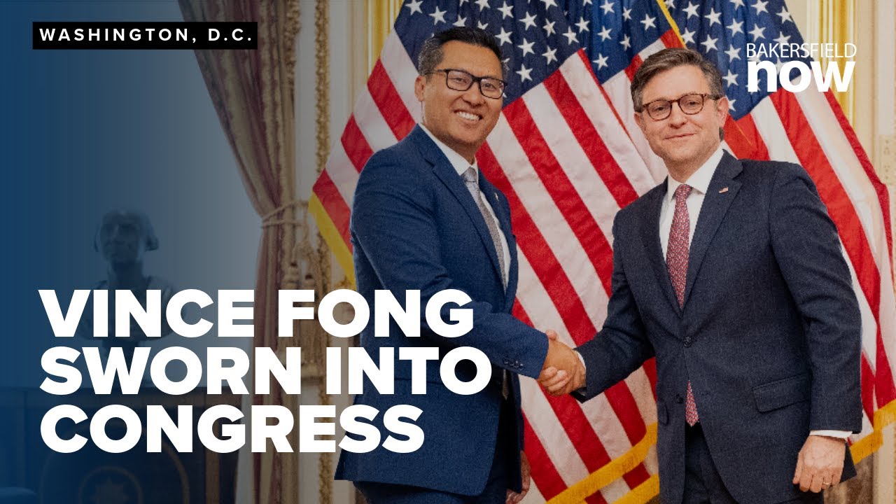 Vince Fong Sworn In To Fulfill Mccarthys Term In Californias 20th