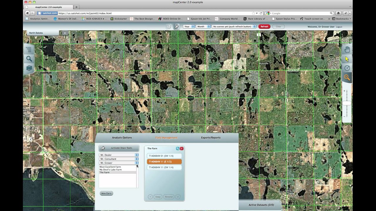 002 - Create a Farm and add a Field using FSA Boundaries - YouTube