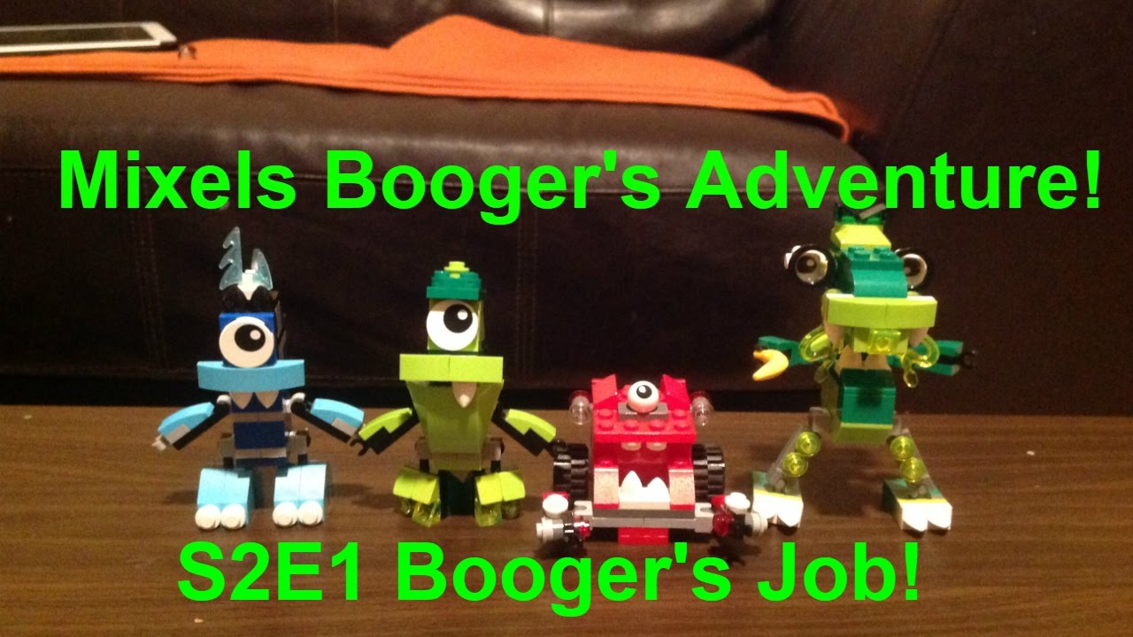 Mixels Booger's Adventure S2E1 Booger's Job! - YouTube