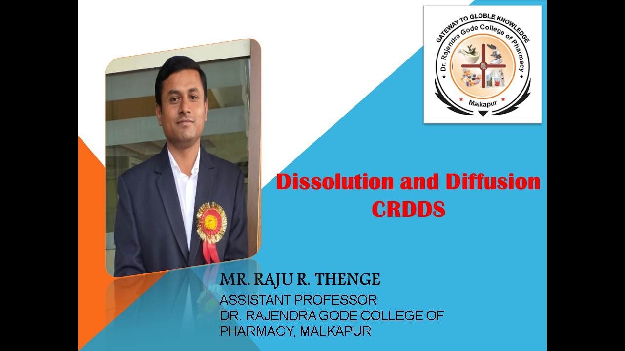 Dissolution and Diffusion Controlled Released Drug Delivery System ...