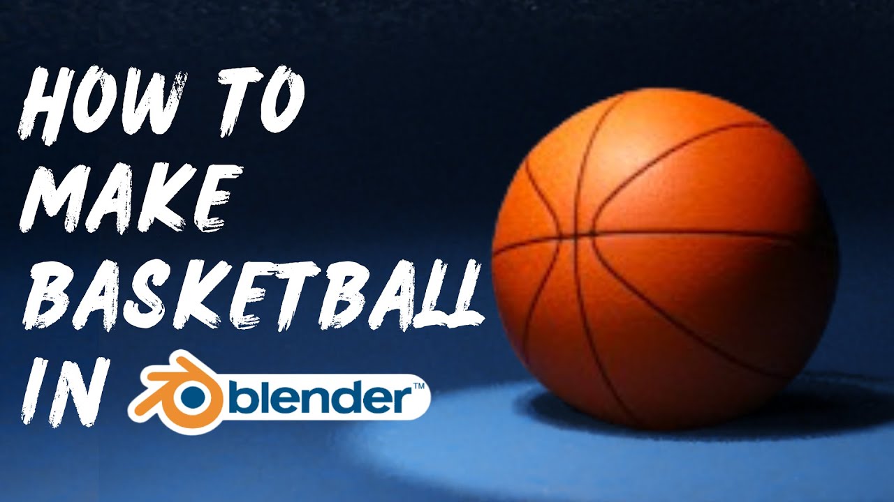 🛠️ How to Make a Realistic Basketball in Blender 😲😲 - YouTube