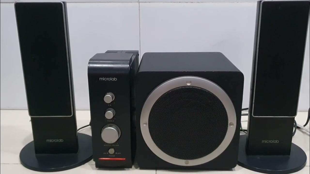 (Đã bán) Loa vi tính Microlab A6321 đã qua sử dụng - YouTube