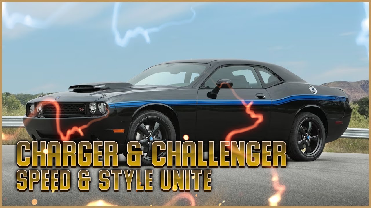 2023 Dodge Charger & Challenger: Mopar Special Editions Feeling Blue ...