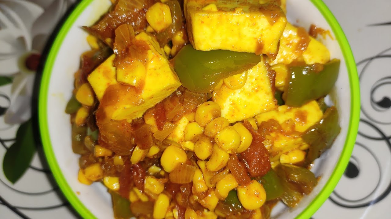 Paneer Corn Masala | easy to make sabzi |🧡🧡🧡🧡🧡 - YouTube