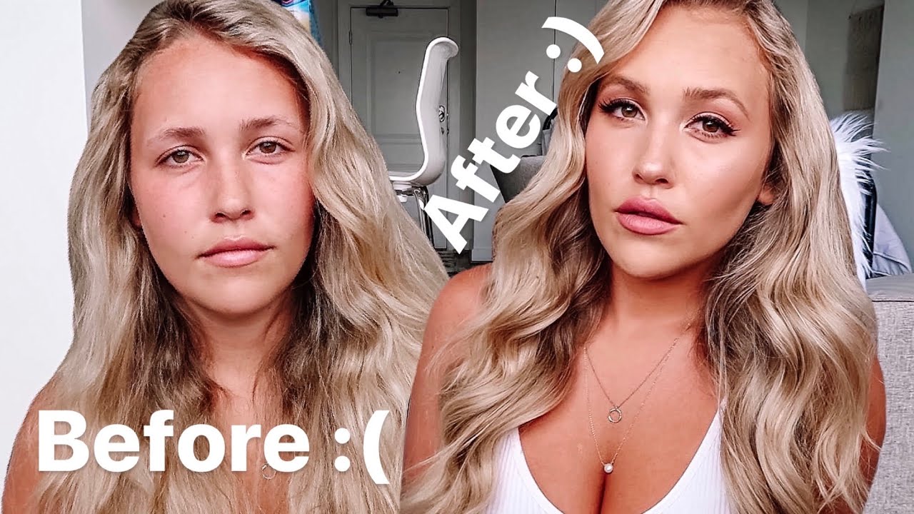 Doing my makeup for the first time in ~8 months~ - YouTube