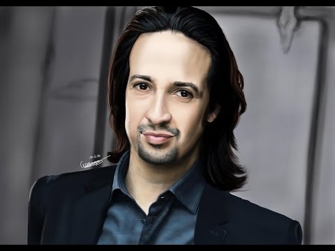 Drawing Lin-Manuel Miranda | No Commentary | Timelapse - YouTube