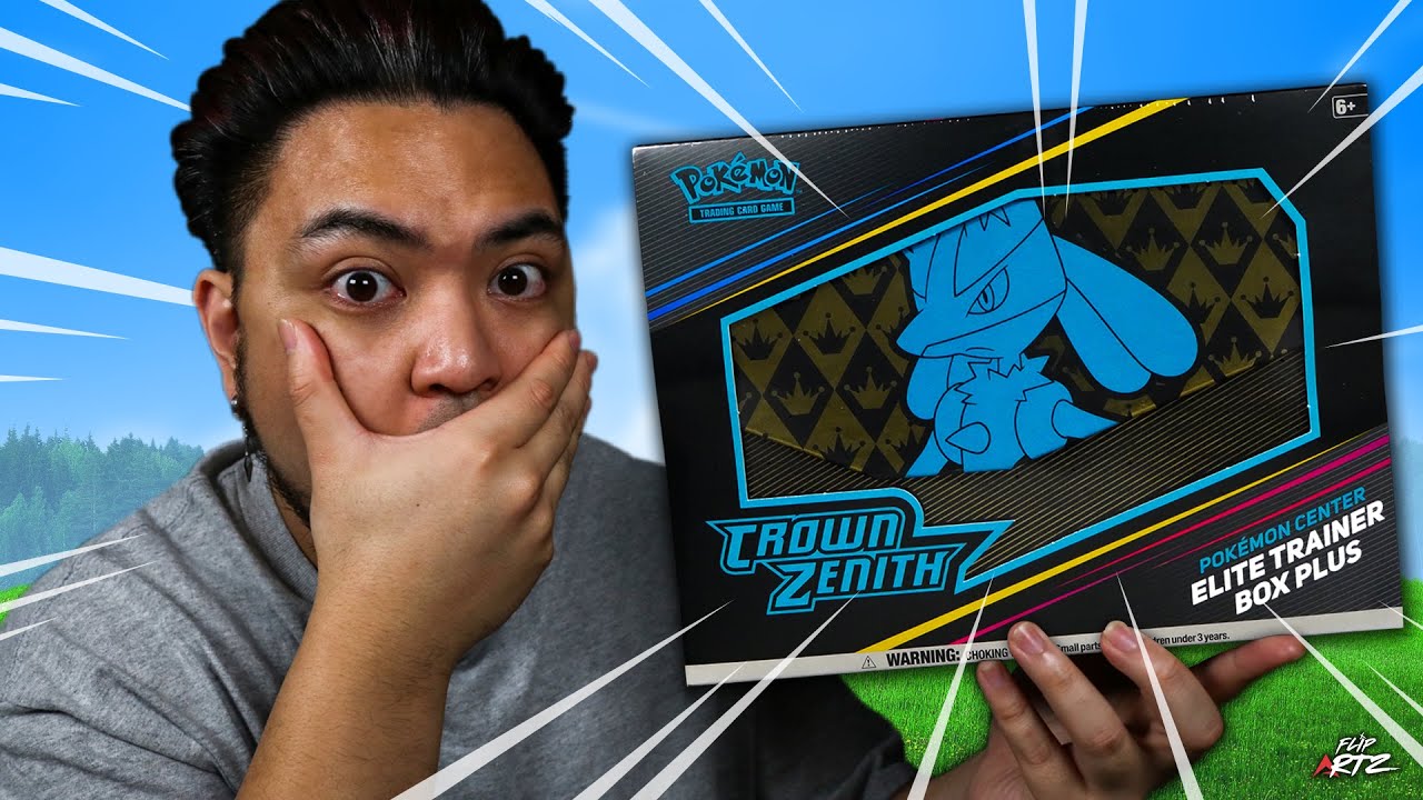 I Opened The SOLD OUT Crown Zenith Elite Trainer Box PLUS! - YouTube