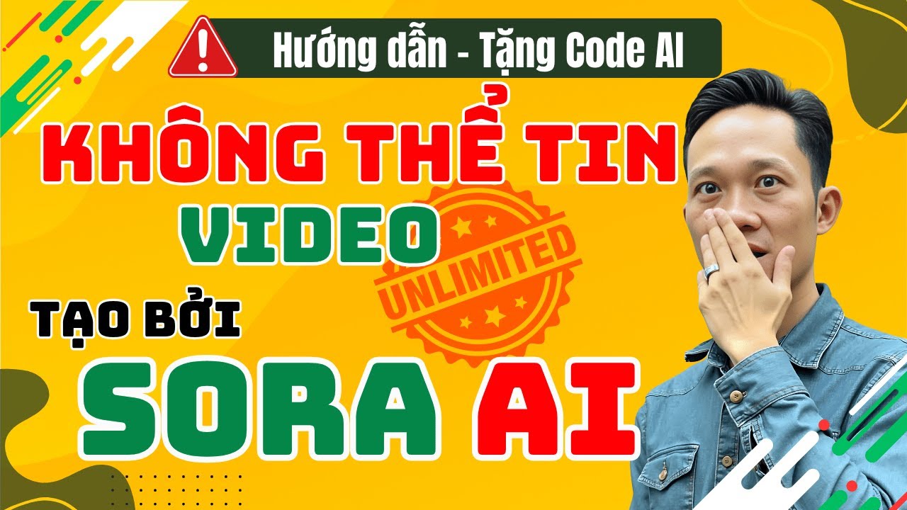 Tặng Code - Tôi Thử Sora AI Và Cảm Thấy RẤT KHÓ TIN Với Kết Quả! - YouTube
