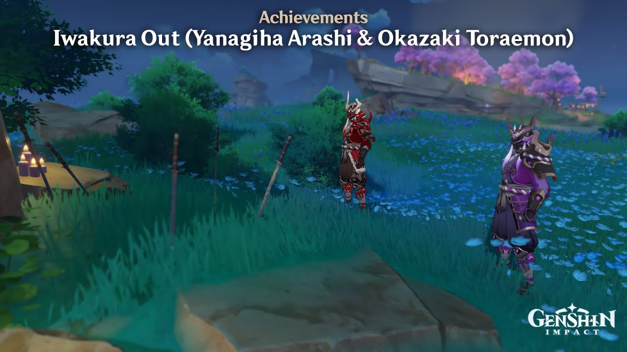 Genshin Impact - Achievement: Iwakura Out (Yanagiha Arashi & Okazaki ...