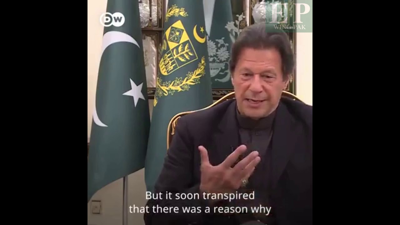 Prime Minister of Pakistan Imran Khan Exclusive Interview on DW - YouTube