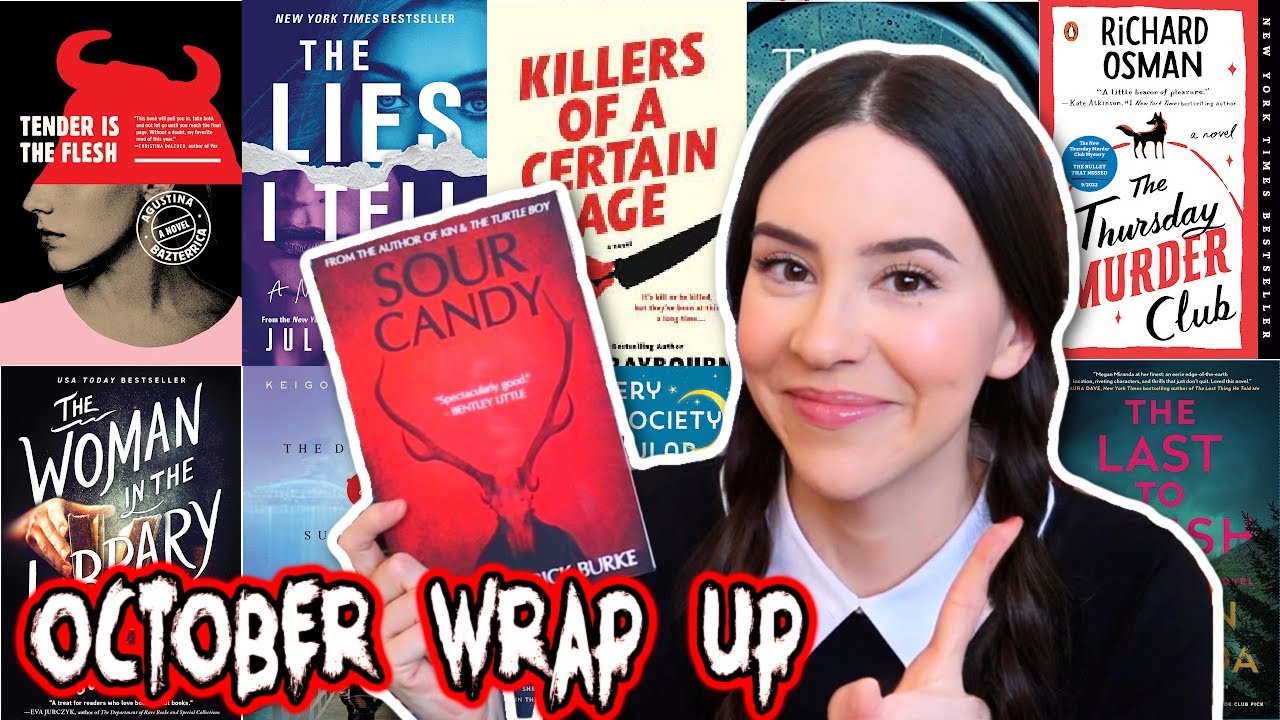 13 Book Reviews, 1 Month || October Reading Wrap Up - YouTube