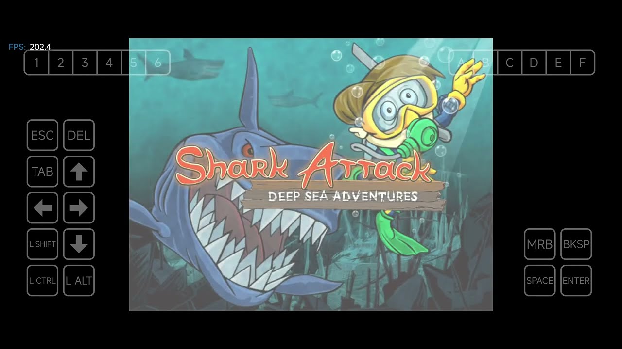 Shark attack pc game on Android - YouTube