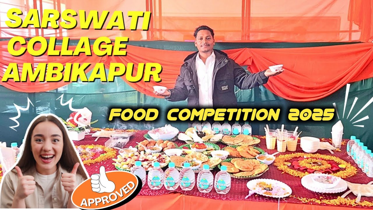 Saraswati College Food Fest 2025 | Amazing Dishes & Fun | Food ...