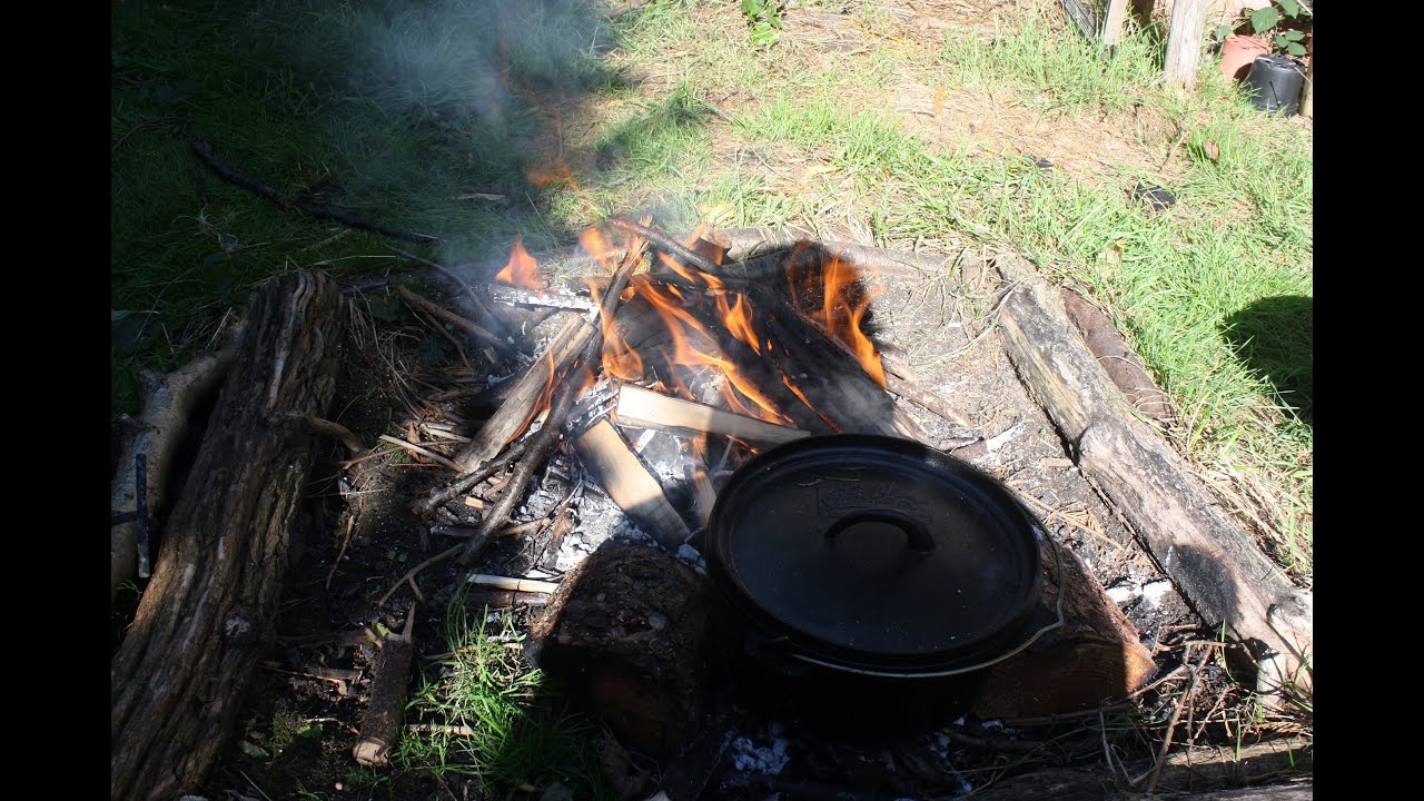 Making a Keyhole Fire - YouTube