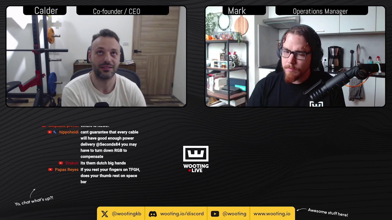 Wooting Live - Calder & Mark - YouTube