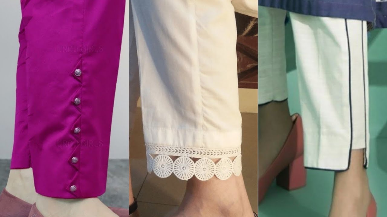 Latest Trouser Design Idea for girls || Trouser design - YouTube