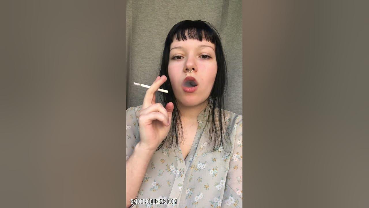 Smoking Fetish Girl Is Smoking Cigarette 16 Youtube