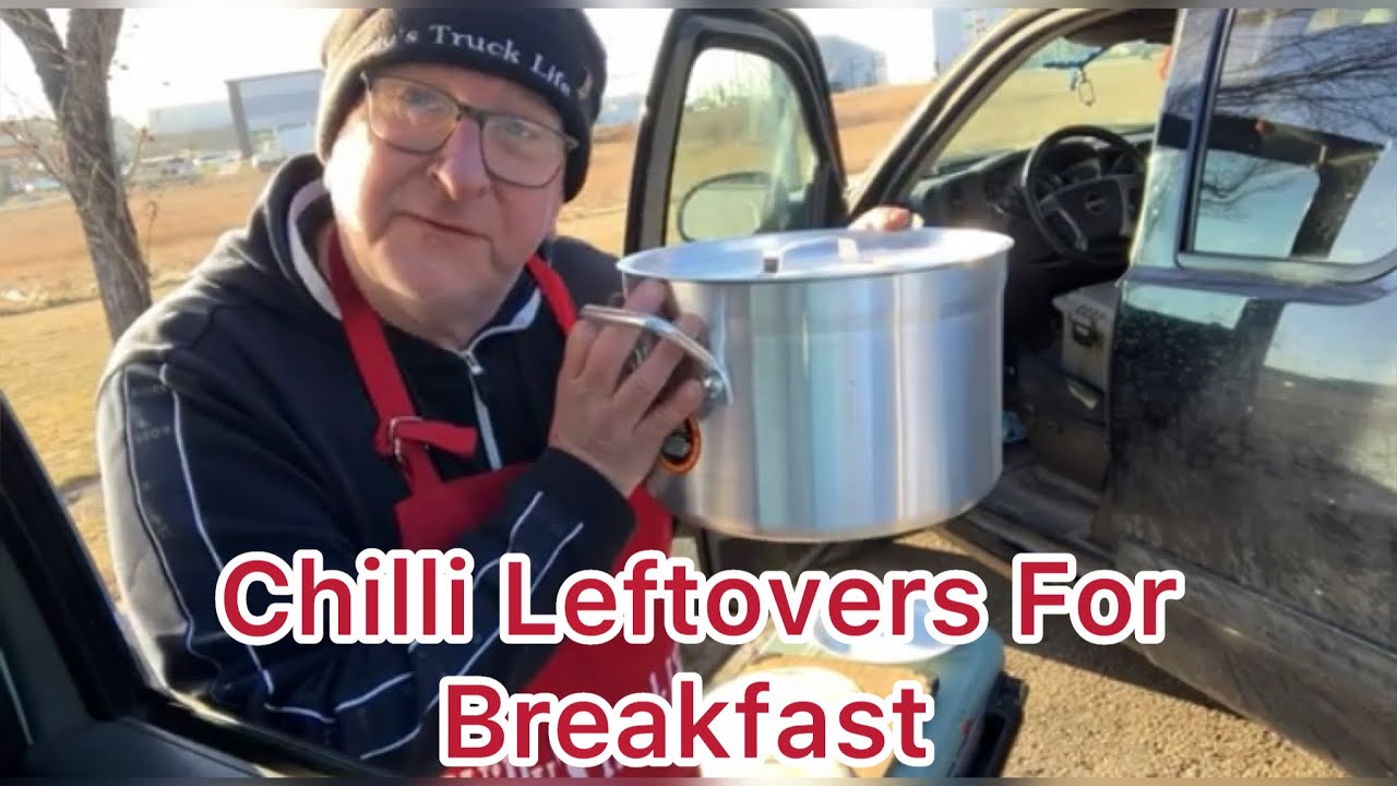 Cooking Willy Chilli Leftovers On A Chilly Day. - YouTube