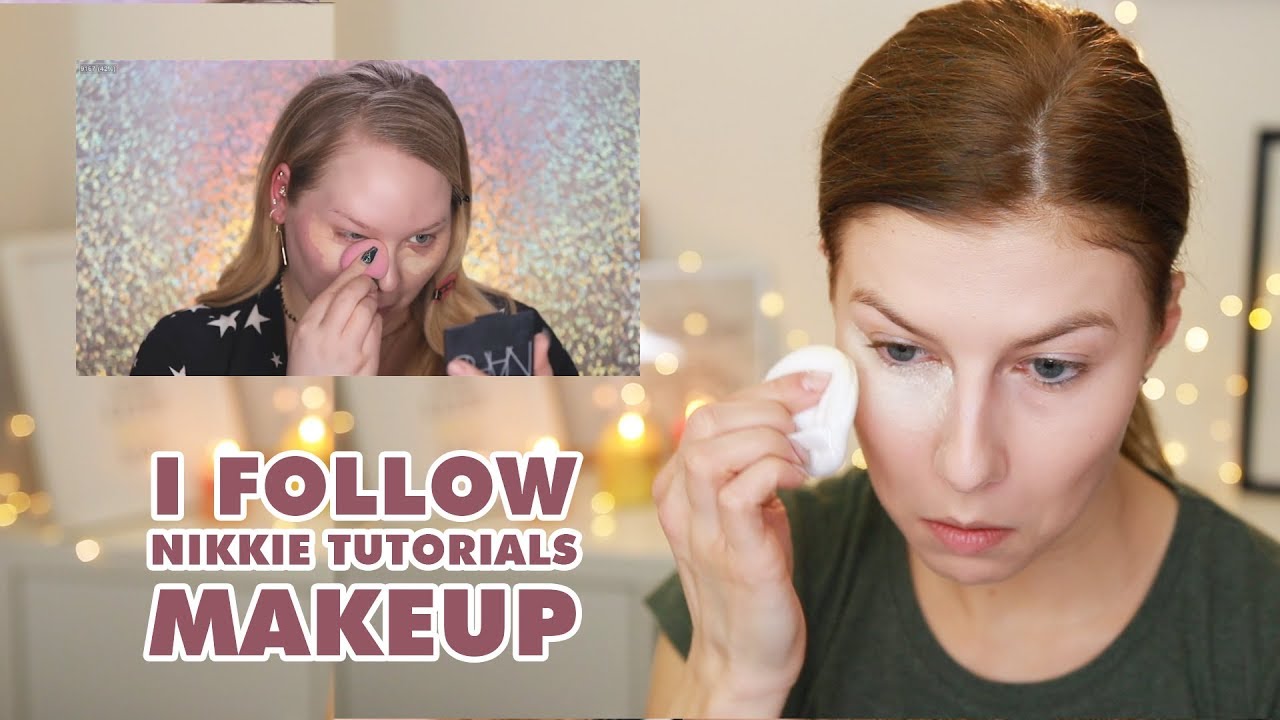 I tried following Nikkietutorials makeup | Lenka - YouTube