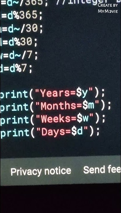 convert days into months Weeks and days in Dart 🎯 - YouTube