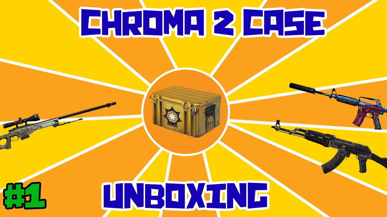 Cs:Go Chroma Case 2 Unboxing #1 - YouTube