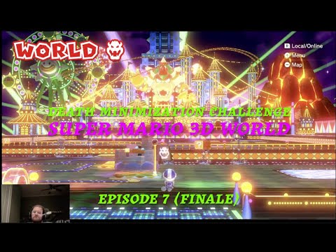 Super Mario 3D World Death Minimization Challenge Episode 7 - YouTube