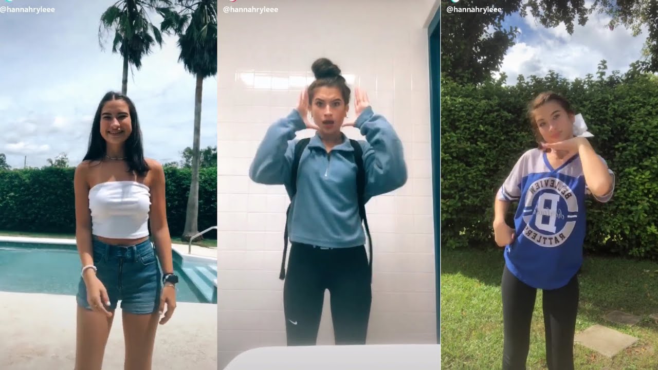 🚨 Hannah Rylee Dance TikTok Compilation 🚨 - YouTube