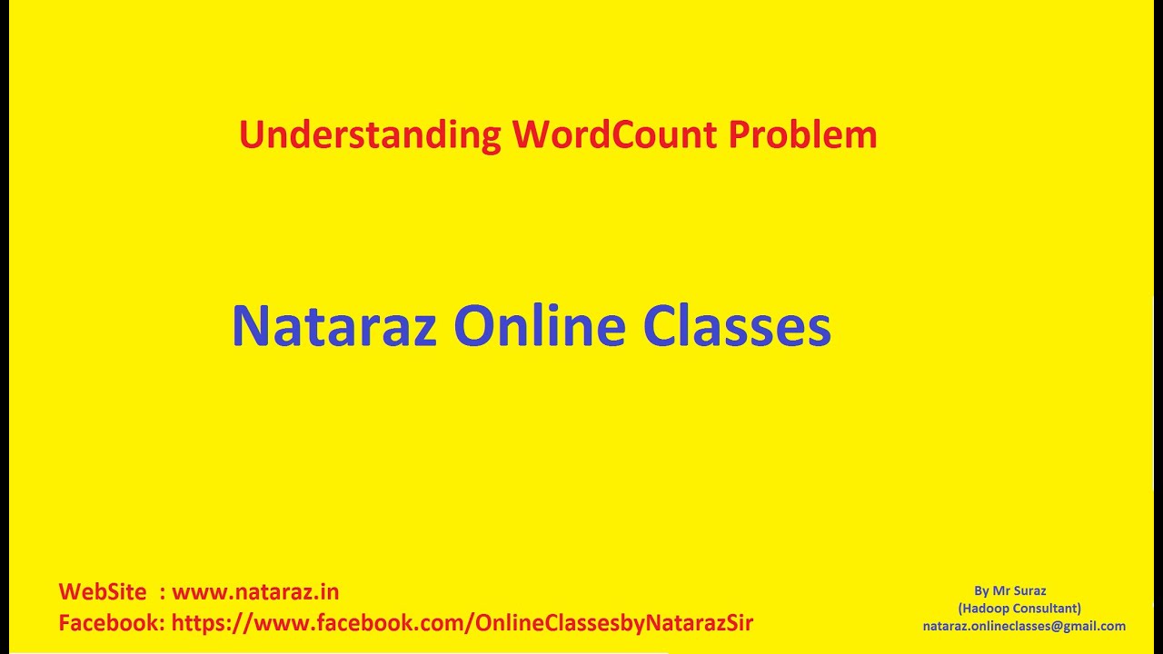8 Understanding Simple Word Count Example YouTube 8 Understanding Simple Word Count Example YouTube